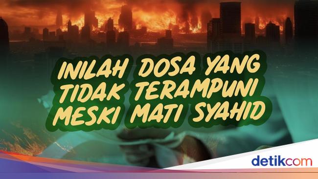 Inilah Dosa yang Tidak Terampuni meski Mati Syahid Inilah Dosa yang Tidak Terampuni meski Mati Syahid