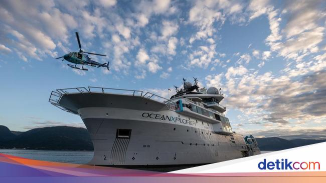 Canggihnya Spek OceanX, Kapal Riset yang Eksplorasi Laut Dalam Indonesia