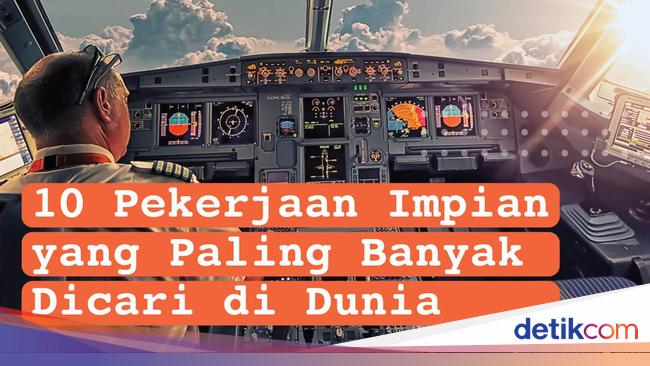 Infografis: 10 Pekerjaan Impian yang Terbanyak Dicari di Dunia