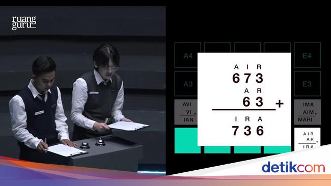 Cara Menyelesaikan Soal Cryptarithm, Viral dari Clash of Champions