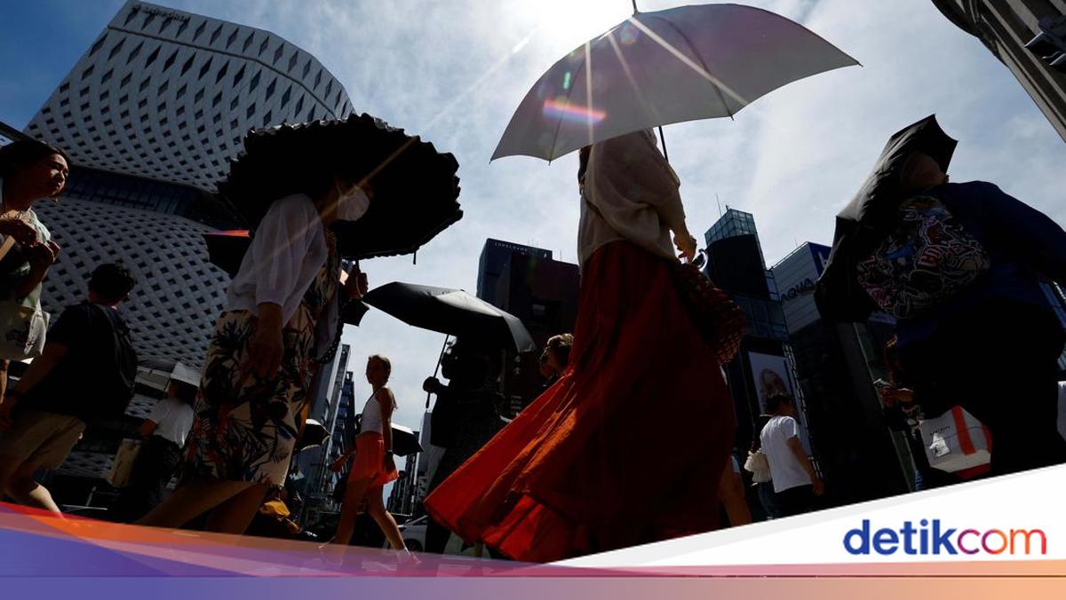 Jepang Terpanggang Panas, Suhu Tembus 41,8 Derajat Celsius!