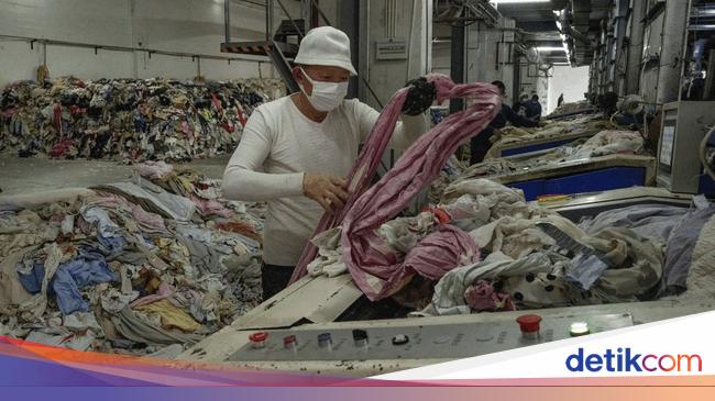 Kala Pakaian Bekas Disulap Jadi Baju Branded di China Kala Pakaian Bekas Disulap Jadi Baju Branded di China