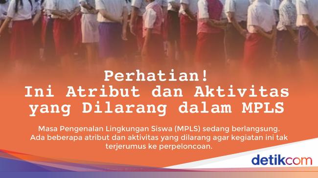 Infografis: Perhatian! Ini Atribut dan Aktivitas yang Dilarang dalam ...
