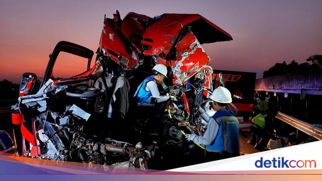 Inikah 'Biang Kerok' Kecelakaan Maut Elf Vs Tronton di Tol Boyolali?