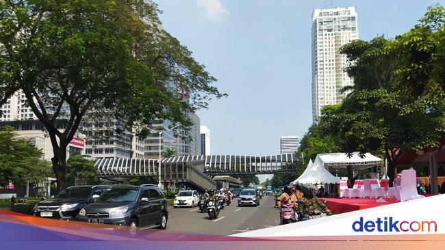 Sudirman Loop Selesai, Lalin Bundaran HI-Senayan Kembali Dibuka