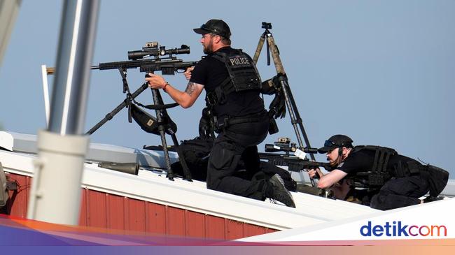 Paspampres AS Gunakan Senjata Ini untuk Habisi Penembak Trump
