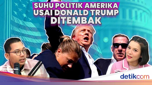 Suhu Politik Amerika Usai Donald Trump Ditembak