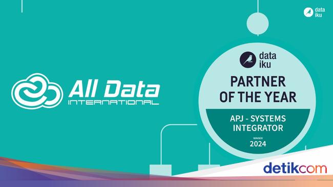 All Data International Sabet 'Partner of the Year 2024' Dataiku Award