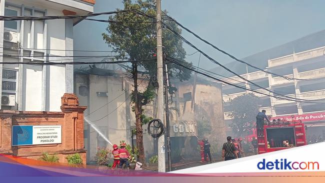 Pusat Data Universitas Udayana Dilalap Api