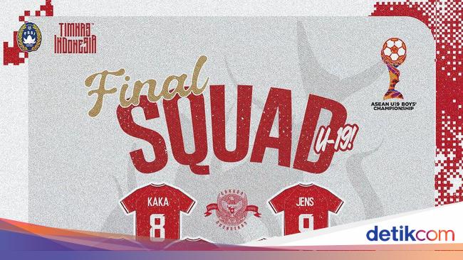 Daftar 23 Pemain Timnas Indonesia di Piala AFF U-19, Ada Toni Firmansyah