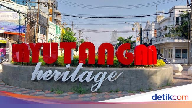 Logo Kayutangan Heritage di Kota Malang Rusak Lagi!