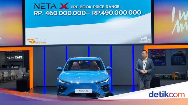 Mobil Listrik Neta X Meluncur di GIIAS 2024, Segini Harganya