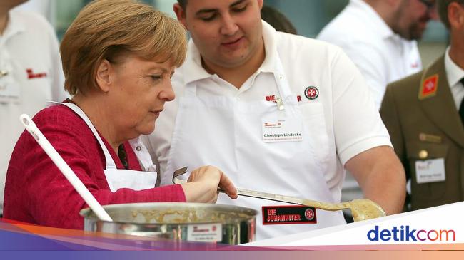 Presiden Jerman Beri Penghormatan ke Angela Merkel di Hari Jadinya ke-70