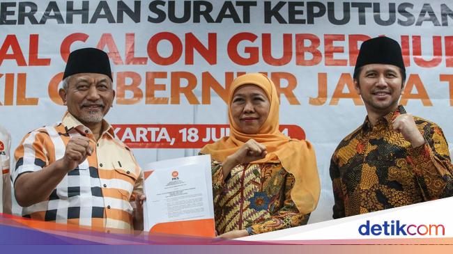 Momen PKS Usung Khofifah-Emil Dardak di Pilgub Jawa Timur