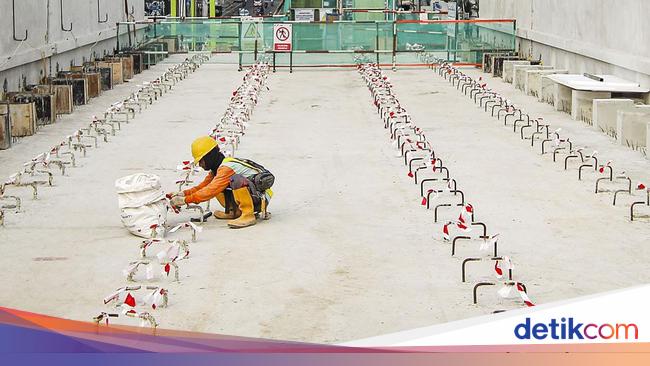 Melihat Progres Proyek LRT Velodrome-Manggarai