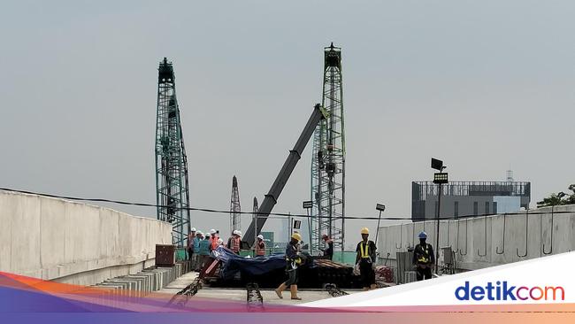 Progres LRT Velodrome-Manggarai 22,4%, September Test Track 1 Km Pertama