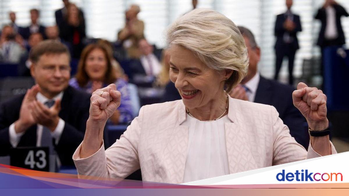 Menang Perolehan Suara, Ursula von der Leyen Kembali Pimpin Komisi Eropa