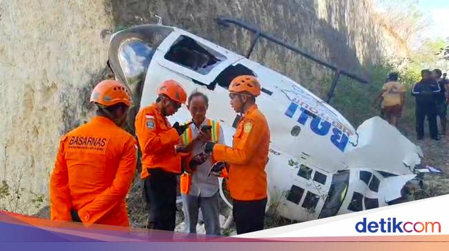Helikopter Jatuh di Bali Tak Terbang Rendah Saat Kejadian