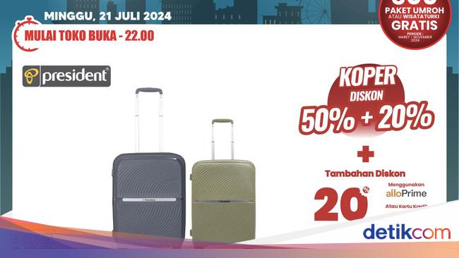 Beli Koper Baru di Transmart Full Day Sale Aja, Mumpung Lagi Murah