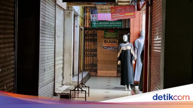 Pasar Kapasan Surabaya Kembali Sepi, Begini Kondisinya