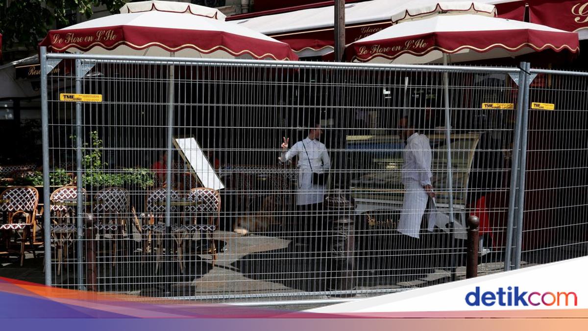 Duh, Pagar Keamanan Olimpiade Bikin Restoran di Dekat Sungai Seine Sepi