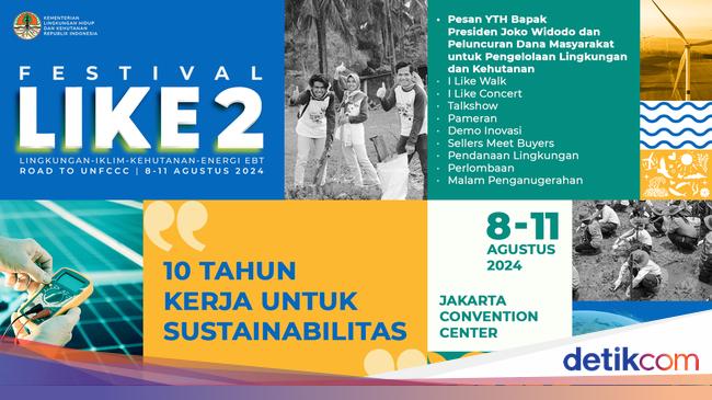 Kenali Layanan SIGAP, SIMONTANA, dan PIPPIB di Festival LIKE 2 KLHK