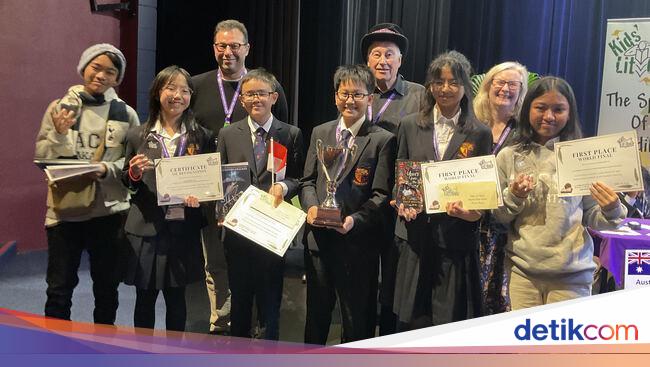 Keren! Siswa Indonesia Sabet Juara Pertama Kompetisi Literatur Anak Internasional