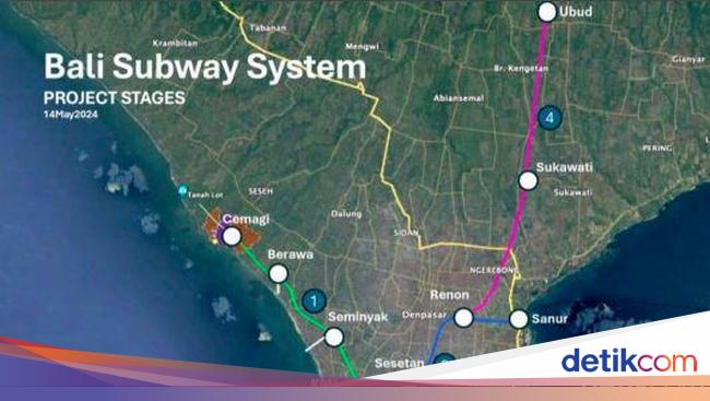 Saran MTI soal Bali Urban Rail Akan Diperpanjang hingga Tanah Lot