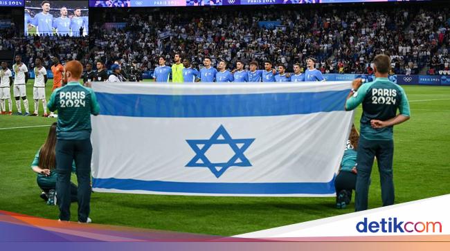 Timnas Israel Dicemooh-Disambut Bendera Palestina di Olimpiade 2024