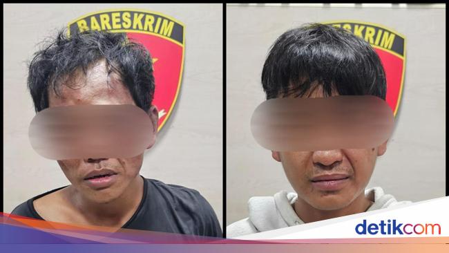 2 Bandit Asal Surabaya Ditangkap Usai Curi Motor di Gresik