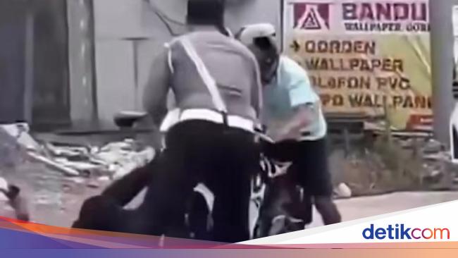 Pengendara Motor Tabrak Kasatlantas Berau Diduga Sedang Mabuk