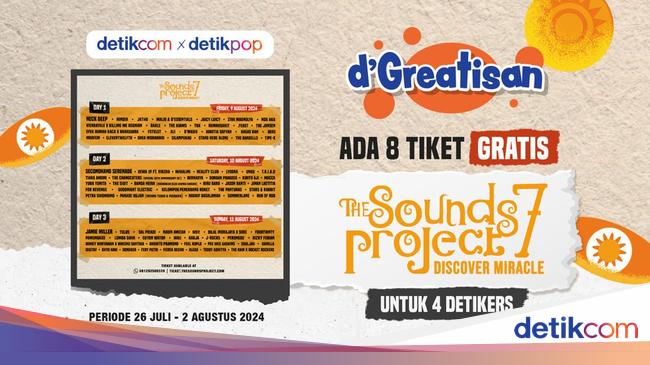 detikpop Bagi-bagi Tiket The Sounds Project!