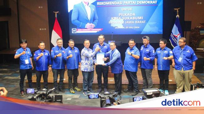 Demokrat Resmi Dukung Muraz-Andri Hamami di Pilwalkot Sukabumi