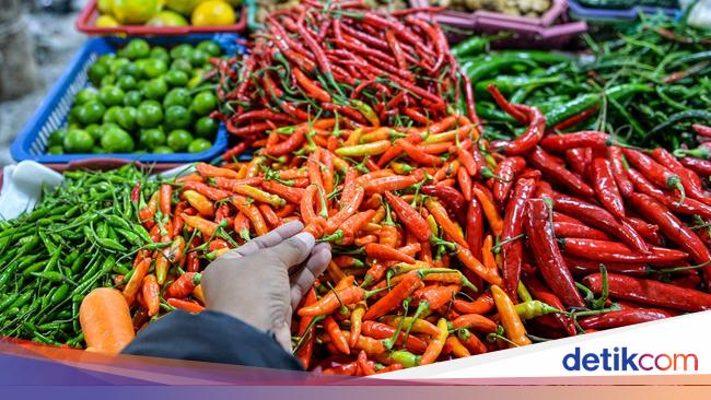 Harga Sembako Jatim Hari Ini: Cabai Rawit Naik, Bawang Merah Turun