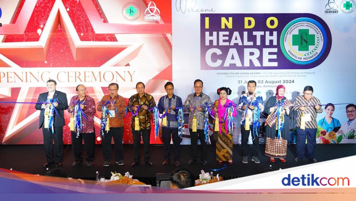 Pameran Alkes Indo Health Care Gakeslab Expo 2024 Resmi Dibuka