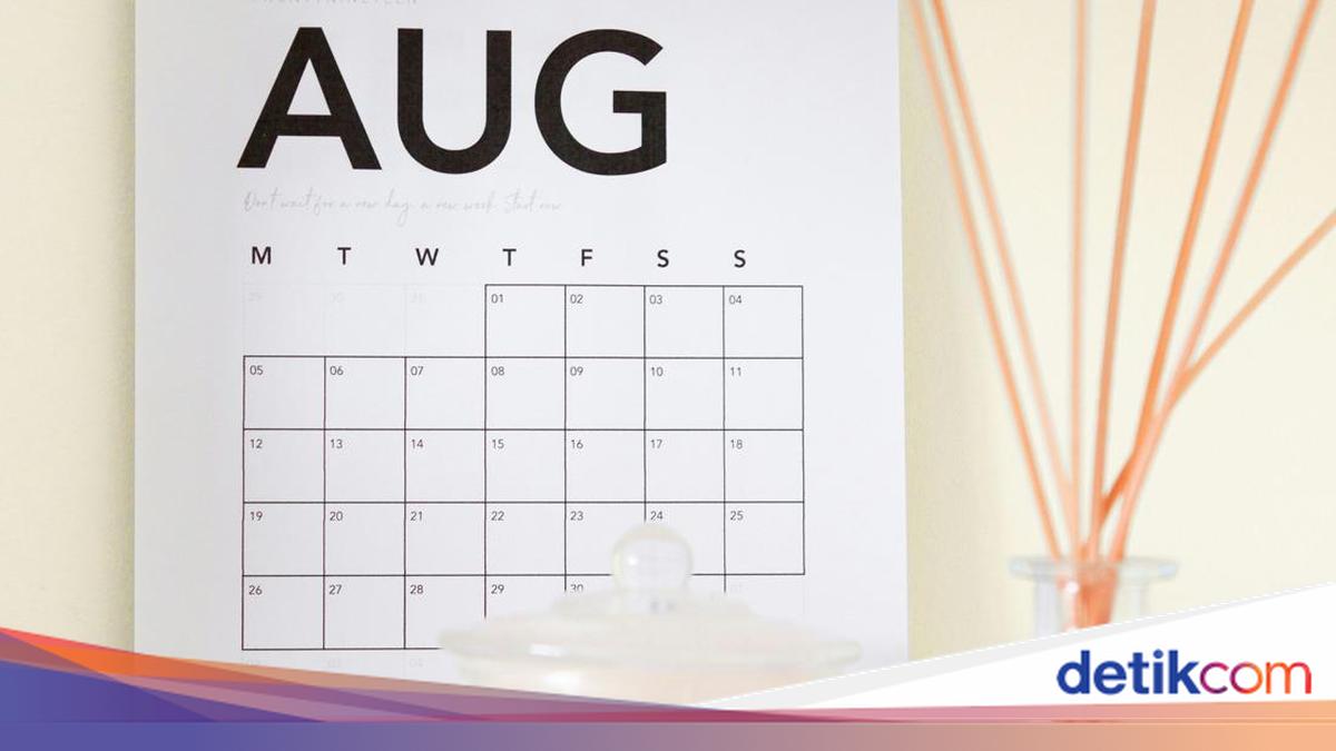 Kalender Agustus 2025 Lengkap dengan Tanggal Merah dan Hari Besar