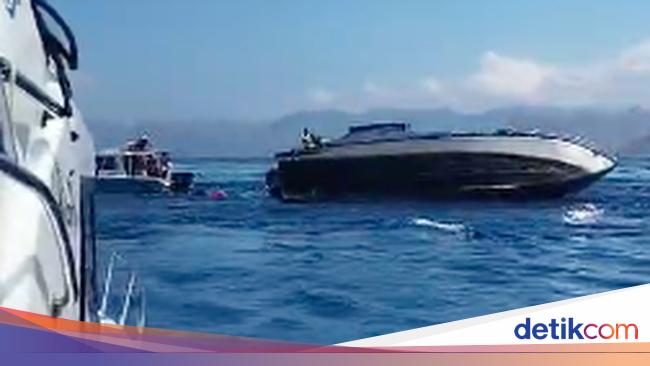 KSOP Labuan Bajo Ungkap Penyebab Speedboat Refviero Terbalik di TN Komodo