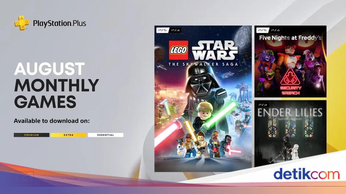 3 Game Gratis PS Plus Agustus 2024, Ada LEGO Star Wars The Skywalker Saga