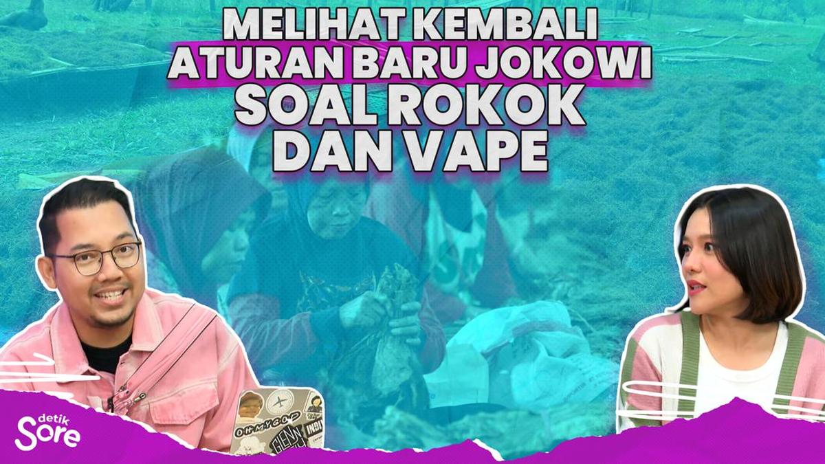 Melihat Kembali Aturan Baru Jokowi Soal Rokok dan Vape