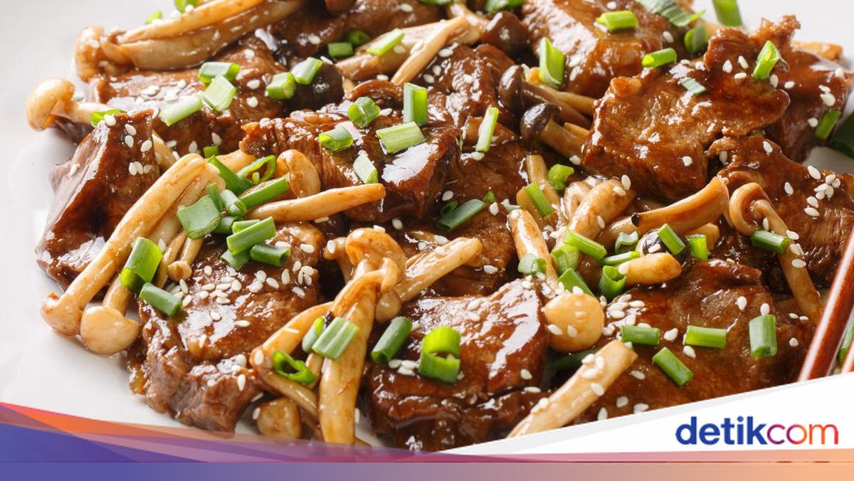 Resep Teriyaki Daging dan Jamur, Lauk Praktis Lezat Untuk Makan Malam