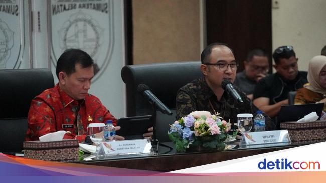 BPS Catat Sumsel Alami Deflasi 0,29 Persen, 93 Komoditas Turun Harga