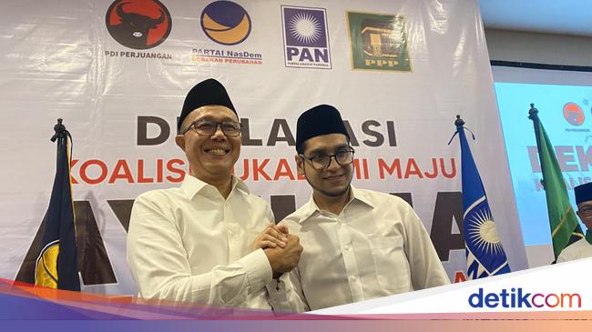 Artis Bobby Maulana Resmi Dampingi Ayep di Pilwalkot Sukabumi 2024