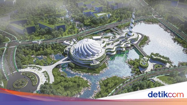 Desain Masjid di IKN yang Disebut Terinspirasi dari Sorban
