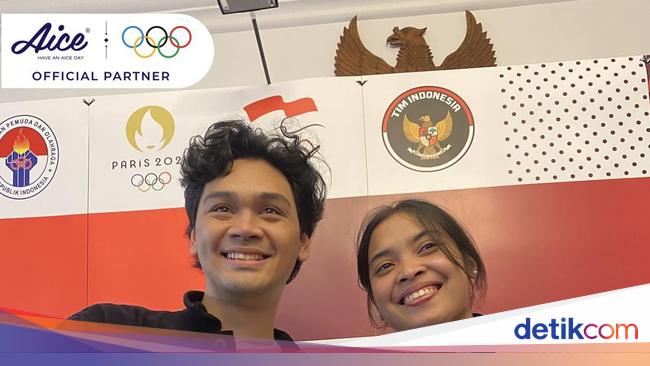 7 Foto Mikha Angelo Dukung Gregoria Mariska di Olimpiade Hingga Raih Medali