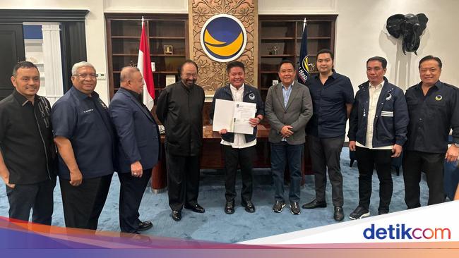 Surya Paloh Setujui Herman Deru-Cik Ujang Maju di Pilgub Sumsel