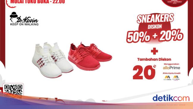 Beli Sepatu dan Sandal di Transmart Full Day Sale Murah Banget