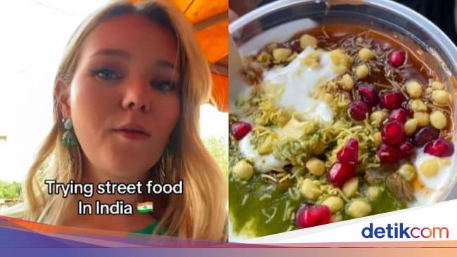 Bule Norwegia Ini Cicip Jajanan Kaki Lima di India, Begini Reaksinya!