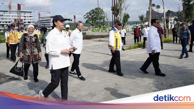 Potret Para Menteri Cek Kesiapan HUT RI di IKN