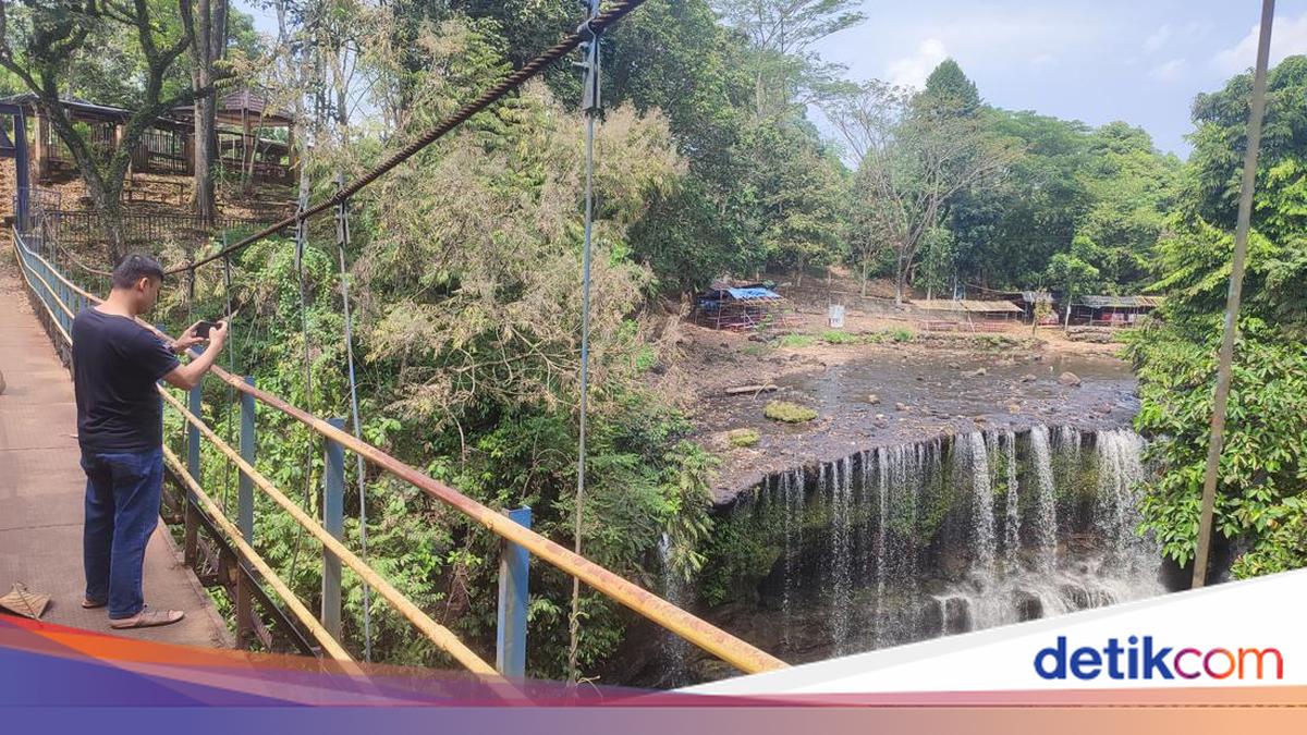 Wisata Air Terjun Temam Lubuklinggau Kini Sepi Pengunjung