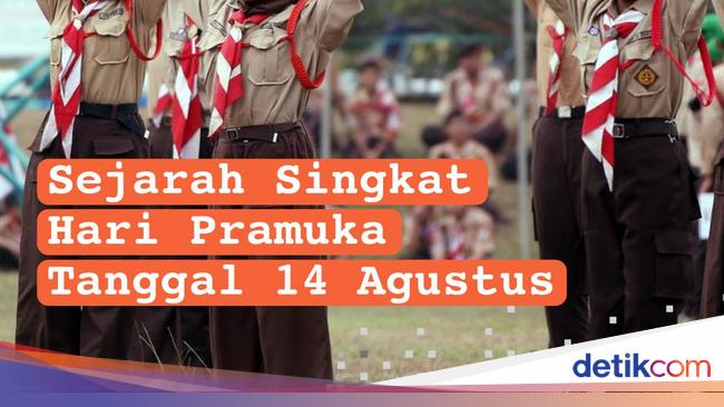 Infografis: Sejarah Singkat Hari Pramuka Tanggal 14 Agustus